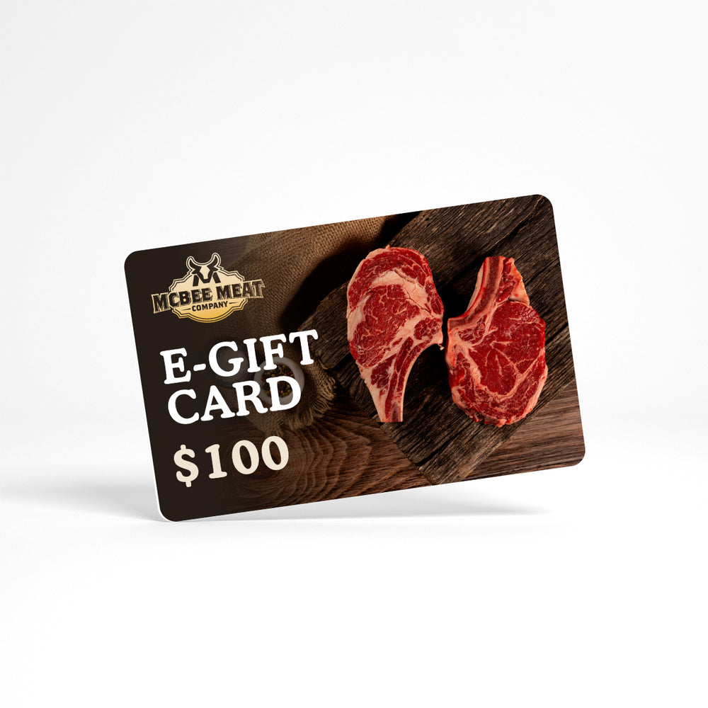 McBee Meat Company E-Gift Card