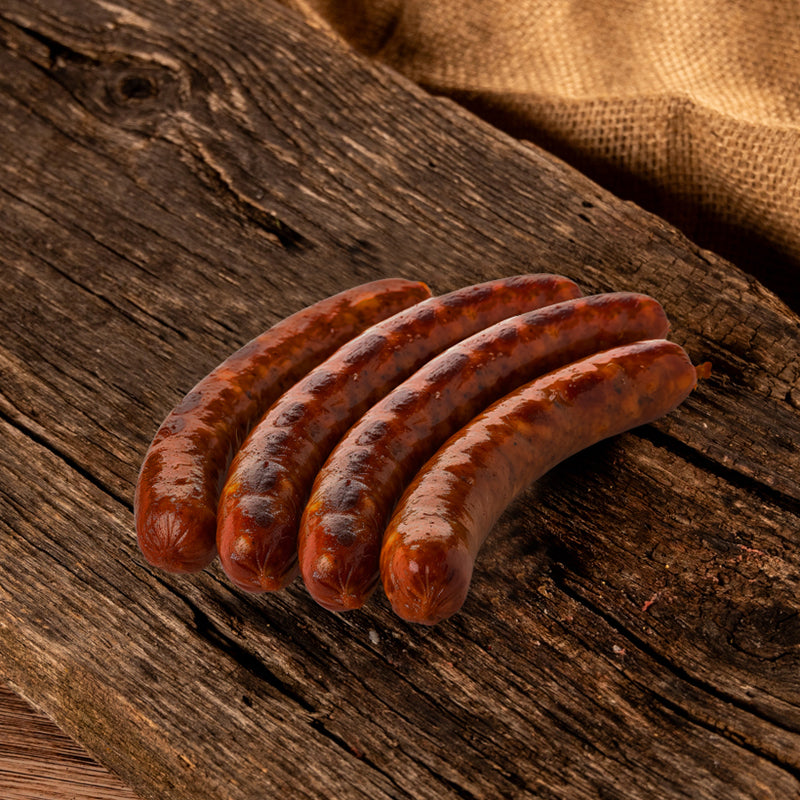 Smoked Jumbo Beef Brats | McBee Meat Company